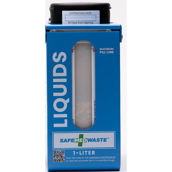 Locking Wall Mount for SafeMedWaste Medication Disposal Bottles ...